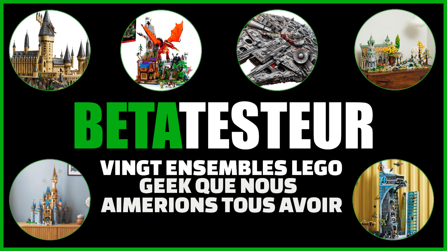 Voici une liste de 20 ensembles Lego geek que nous voulons tous, mais que notre porte-monnaie ne ...