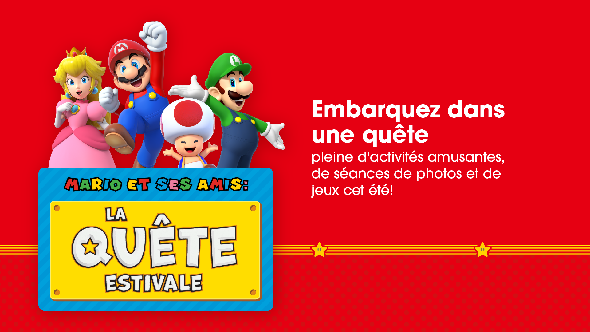 Nintendo présente Mario et ses amis : La Quête estivale - Le Bêta-Testeur
